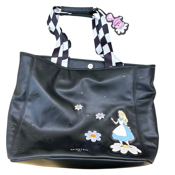 Skinnydip | Bags | Skinny Dip Disney Alice In Wonderland Tote Bag Large ...